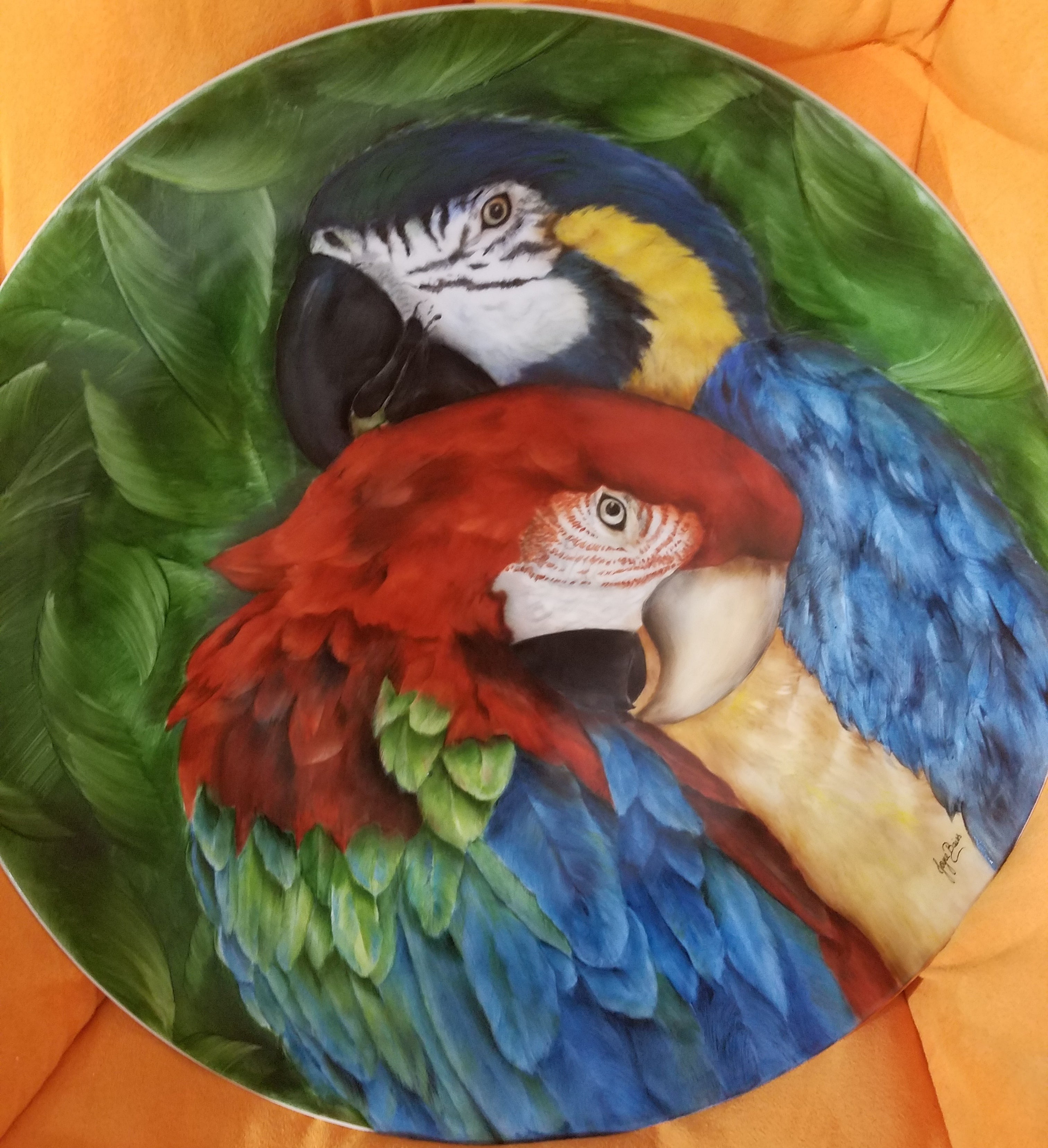 Plates – The Arts of Fire Hand Painted Porcelain Art